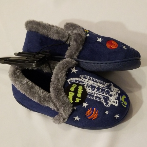 wonder nation | Shoes | Boys Glow In The Dark Space Slippers | Poshmark